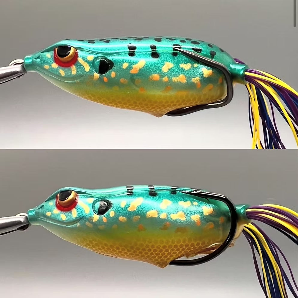 Spearpoint Hooks Croaker Choker Frog Hook — Lake Pro Tackle