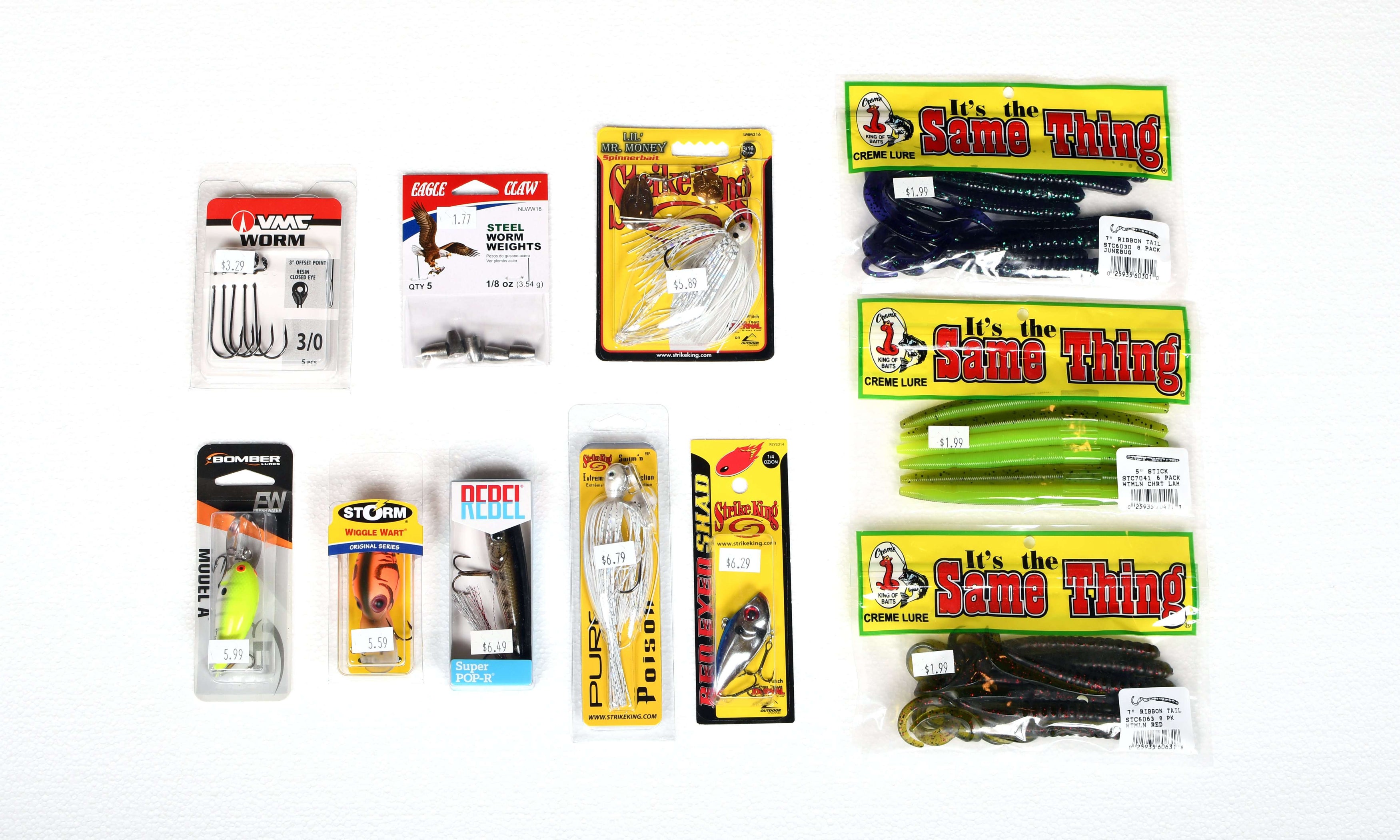 Lake Pro Tackle Bass Fishing Starter Kit